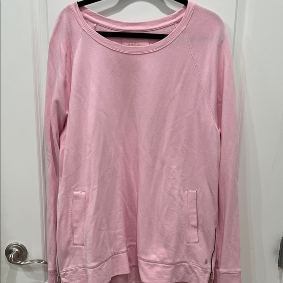 Lilly Pulitzer | Tops | Lilly Pulitzer Light Pink Pullover | Poshmark